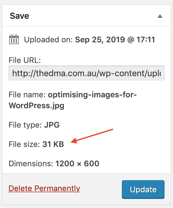 Optimising images for WordPress websites | The Digital Marketing Agency